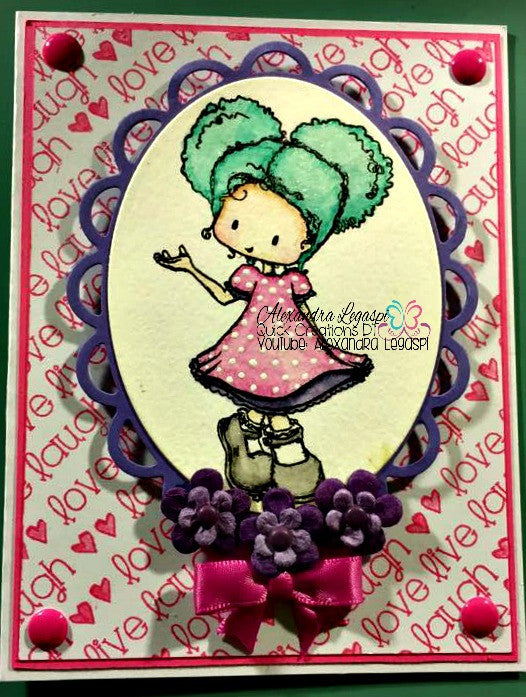 Tiddly Inks "Laugh" Clear Stamp Set – Quick Creations