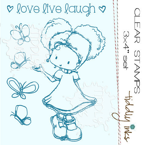 Tiddly Inks "Laugh" Clear Stamp Set – Quick Creations